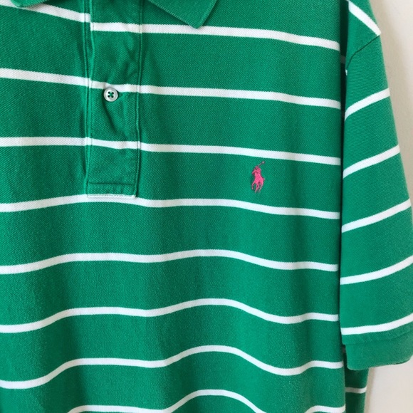 Polo Ralph Lauren | Shirts | Polo Ralph Lauren Mens Green And White ...